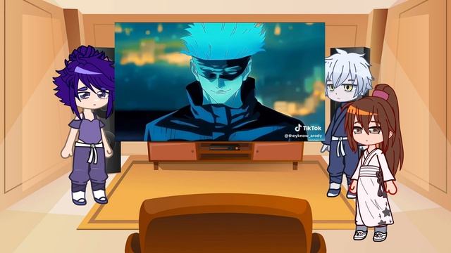 Hells Paradise React To Gojo Satoru Gacha React смотреть онлайн 