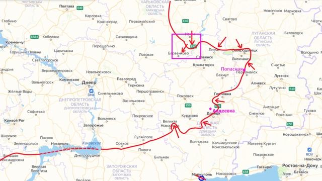 Война на Украине: (18.04.22 на 10:00) Большое российское наступление на Донбассе началось.mp4