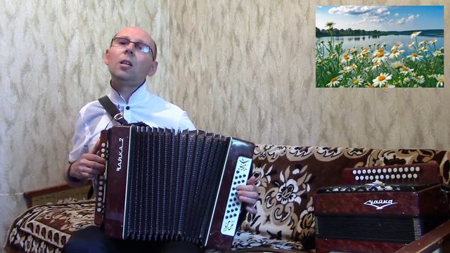 "Гляжу в озёра синие".(Песня из к/ф "Тени изчезают в полдень").Кавер-версия.Гармонь.