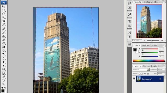 5. Коррекция перспективы, или исправление неудачного ракурса