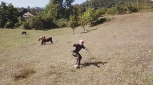Дед против дрона