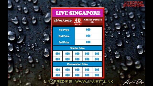 LIVEDRAW ANGKA KELUARAN SINGAPORE (SGP) 16 JANUARY 2019 - смотреть видео онлайн от «Mysterious ...