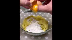 Картофельные пирожки с мясом