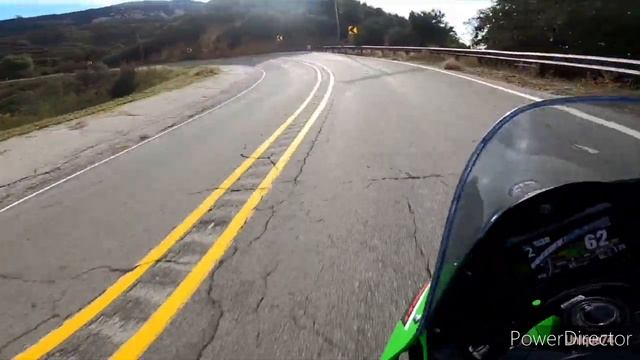 От первого лица на супербайке (Kawasaki zx10r)
