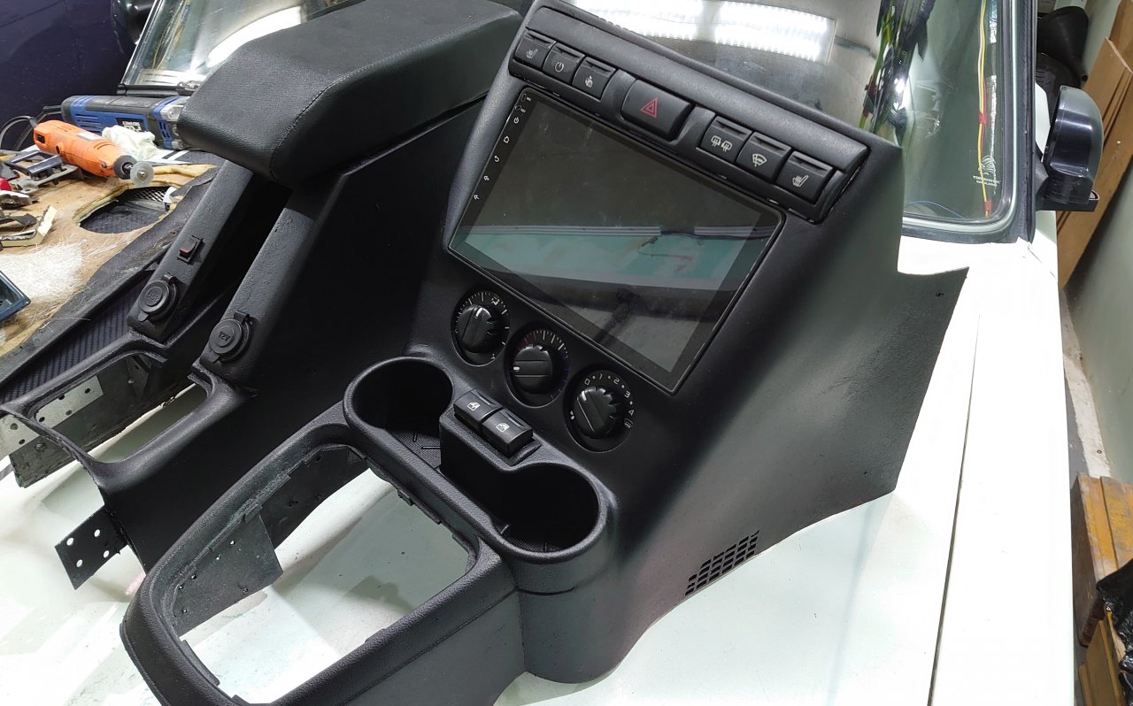 Консоль приора 2 в ваз 2106 часть 3 заключительная