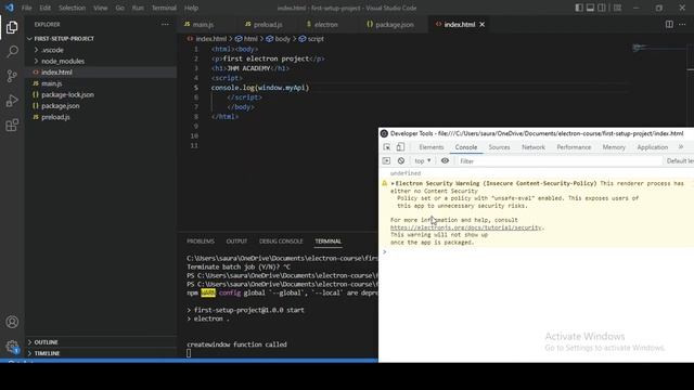Context isolation in Electron Js Desktop application – смотреть онлайн видео от Курс по ...