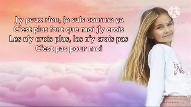 J'imagine - Valentina - Paroles
