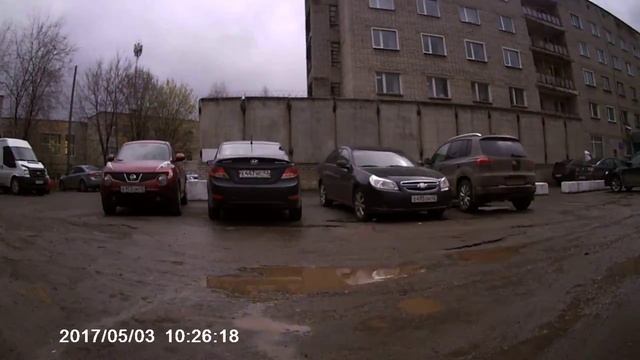 2017 05 03 №1 Выход из дома на дачу, но вернулся.