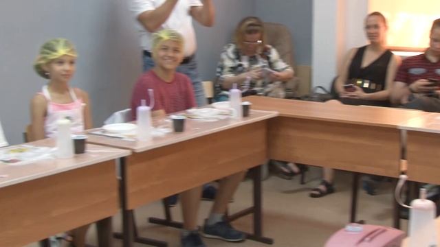 Юные поварята проекта "Кухня без границ".