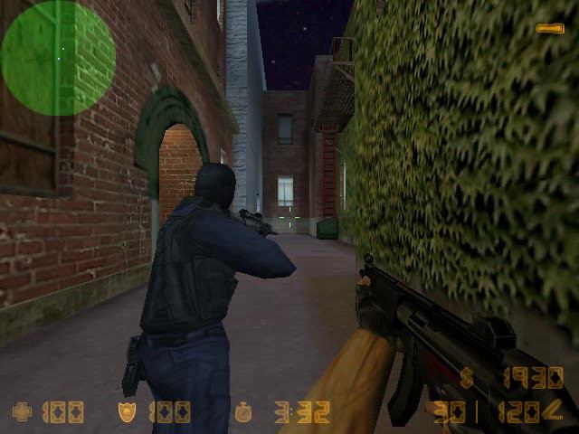 Прохождение Counter-Strike 1.4 Боковая Аллея #2