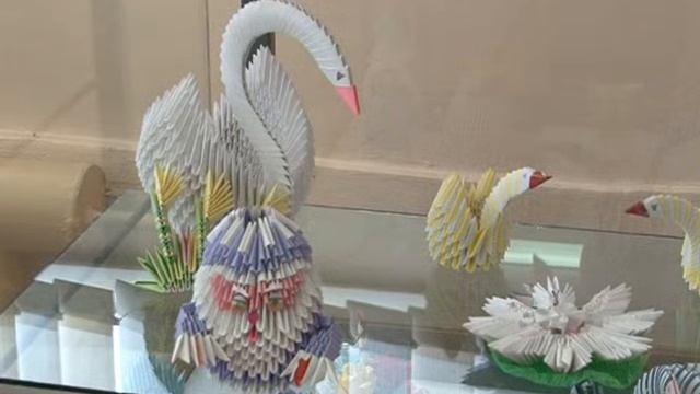 Открылась выставка 'В некотором царстве, в птичьем государстве' Январь 2013 год.