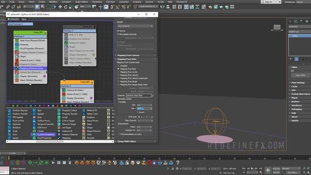 32_Voxel Explosion _ Rasterize _ Fluid Properties _ Property Transfer - RedefineFX