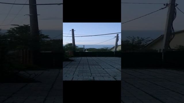 Море на рассвете. Чудесное явление природы.