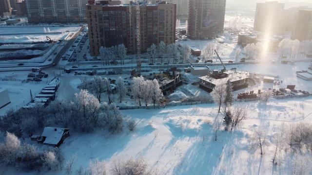 ЖК «Дежнёв». Январь, 2022 г.