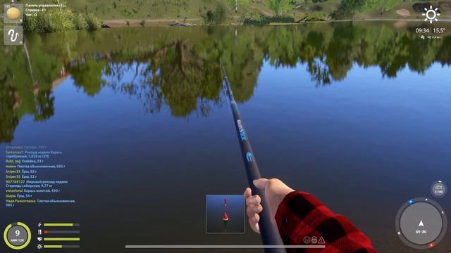 Русская рыбалка 4 ловлю на новую попловочную удочку ExspressFishing Stick WS20 Walrus Взял 10 уравен