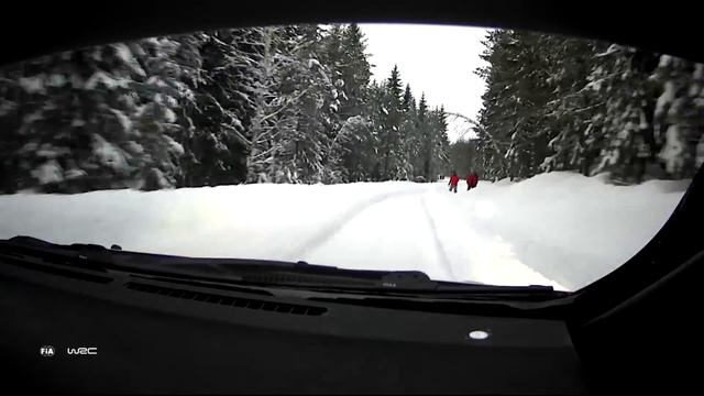 WRC - Rally Sweden 2018_ Shakedown Onboard Tänak