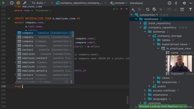SQL 24. Представление. View