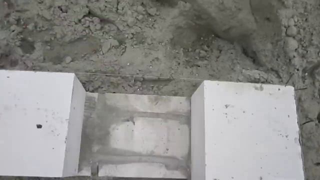 2. Цоколь из газобетона.