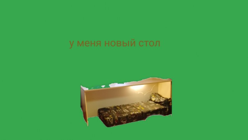У меня новый стол😄