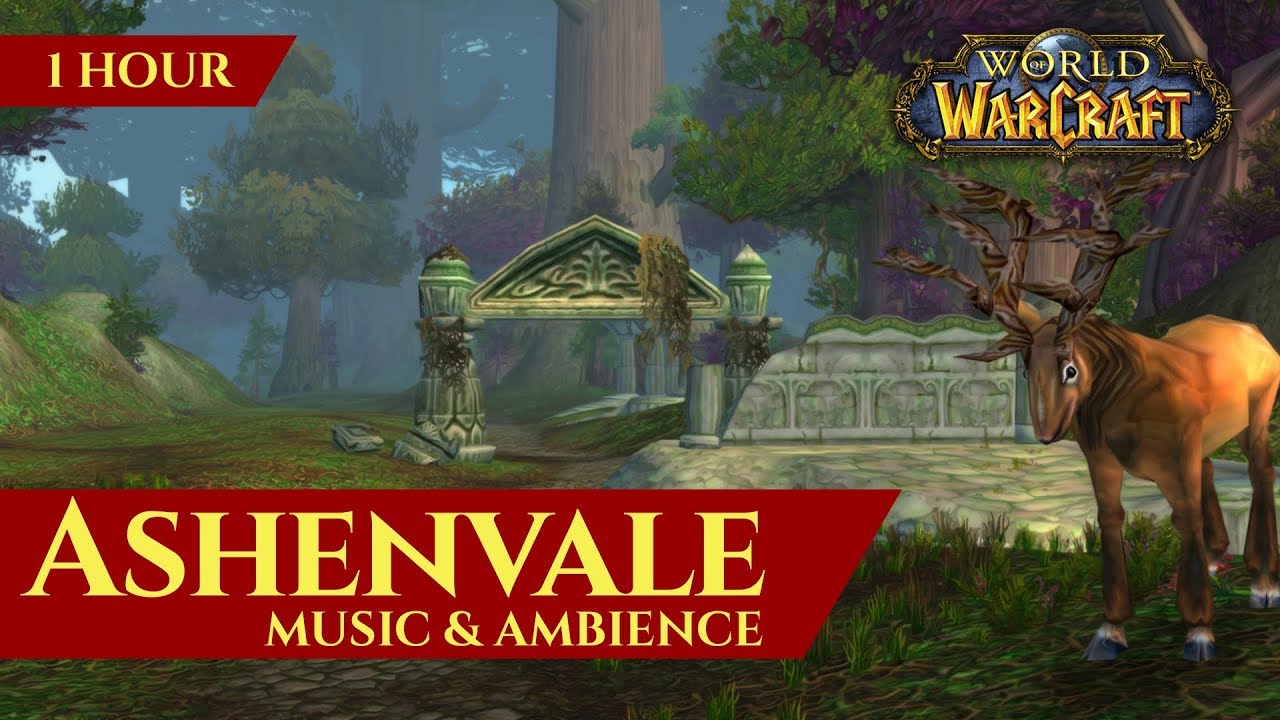 Vanilla Ashenvale - Music & Ambience (1 hour, 4K, World of Warcraft Classic)