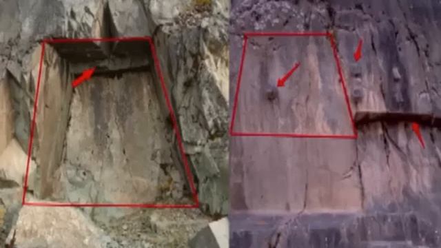 Древняя стена из железных блоков найдена в Сибири