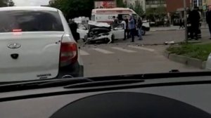 5 мая 2020. Две страшные аварии во Владикавказе. Осетия..mp4