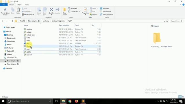 pyZIP 4 | Archiving single files | zipfile | pyGuru – смотреть онлайн ...