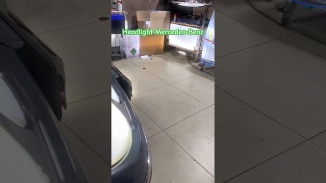 Замена ламп Мерседес w211 на лед лампы #махачкала #auto #авто #автосвет #автосервис #toyota #bmw