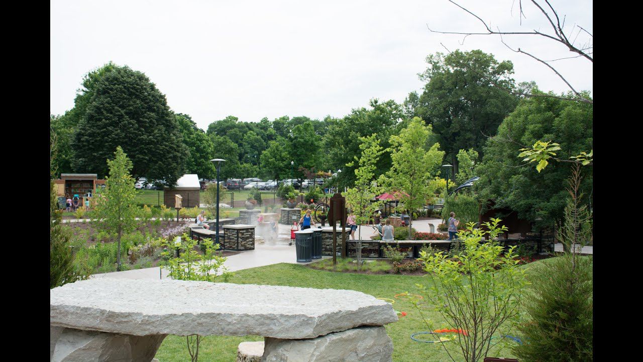 Franklin Park Conservatory and Botanical Gardens. Part 2. Park of Roses