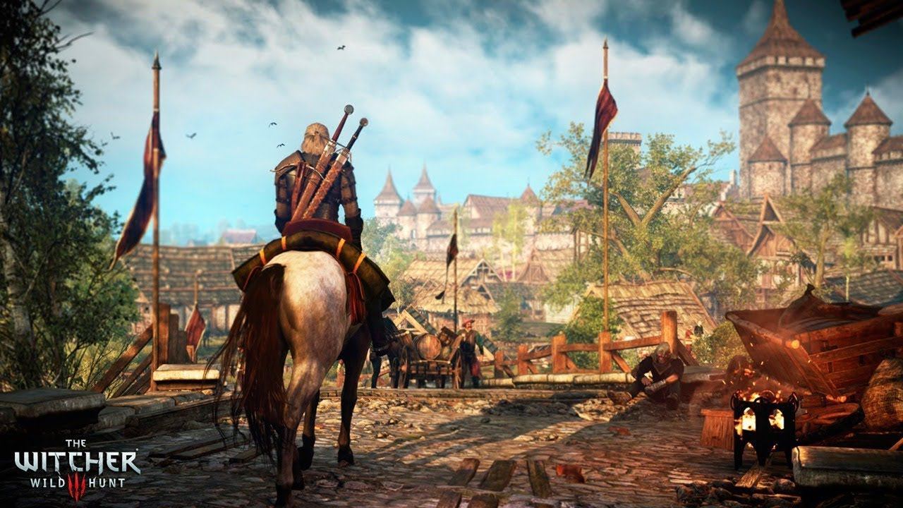 The Witcher 3 Wild Hunt - Погребальные костры #14  4K Ultra+Mod