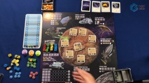 ЧУЖИЕ РУБЕЖИ - ОБЗОР настольной игры Alien frontiers от Geek Media
