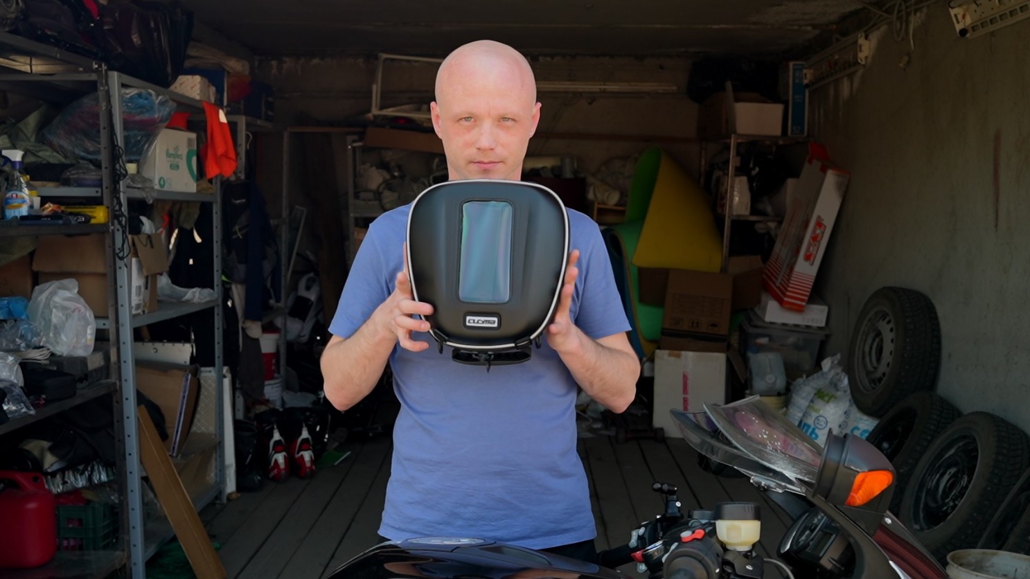 Китайцы смогли? | Сумка на бак мотоцикла