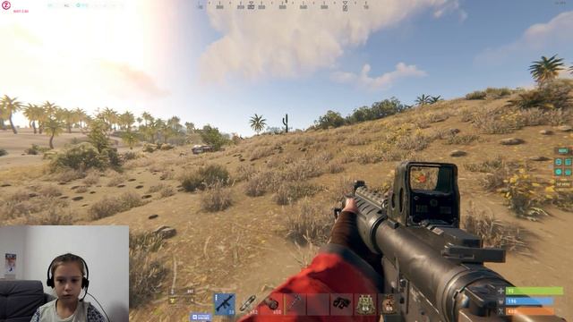 Сьела червяка в RUST и нашла поезд