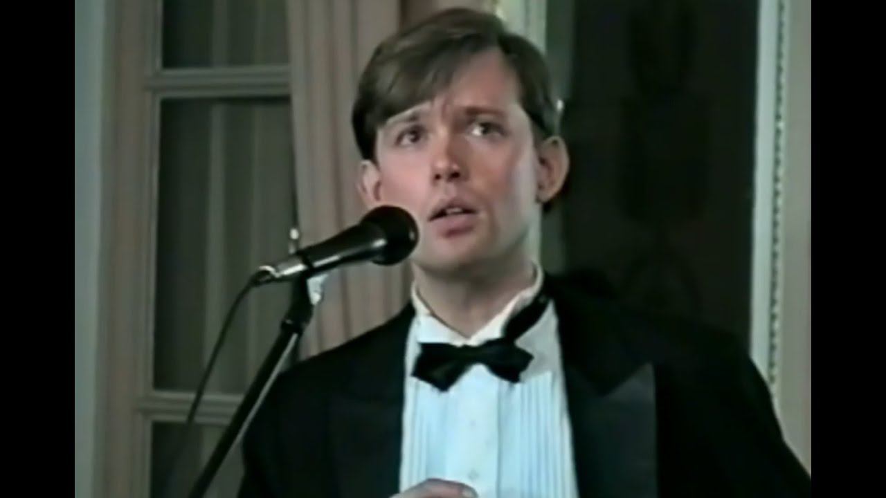 Олег Погудин на вручении Царскосельской премии 18.10.1999г.