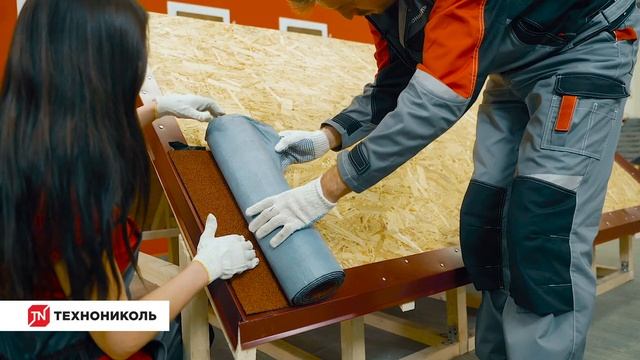 МИНИ Рулонная черепица ТЕХНОНИКОЛЬ - инструкция по монтажу смотреть ...