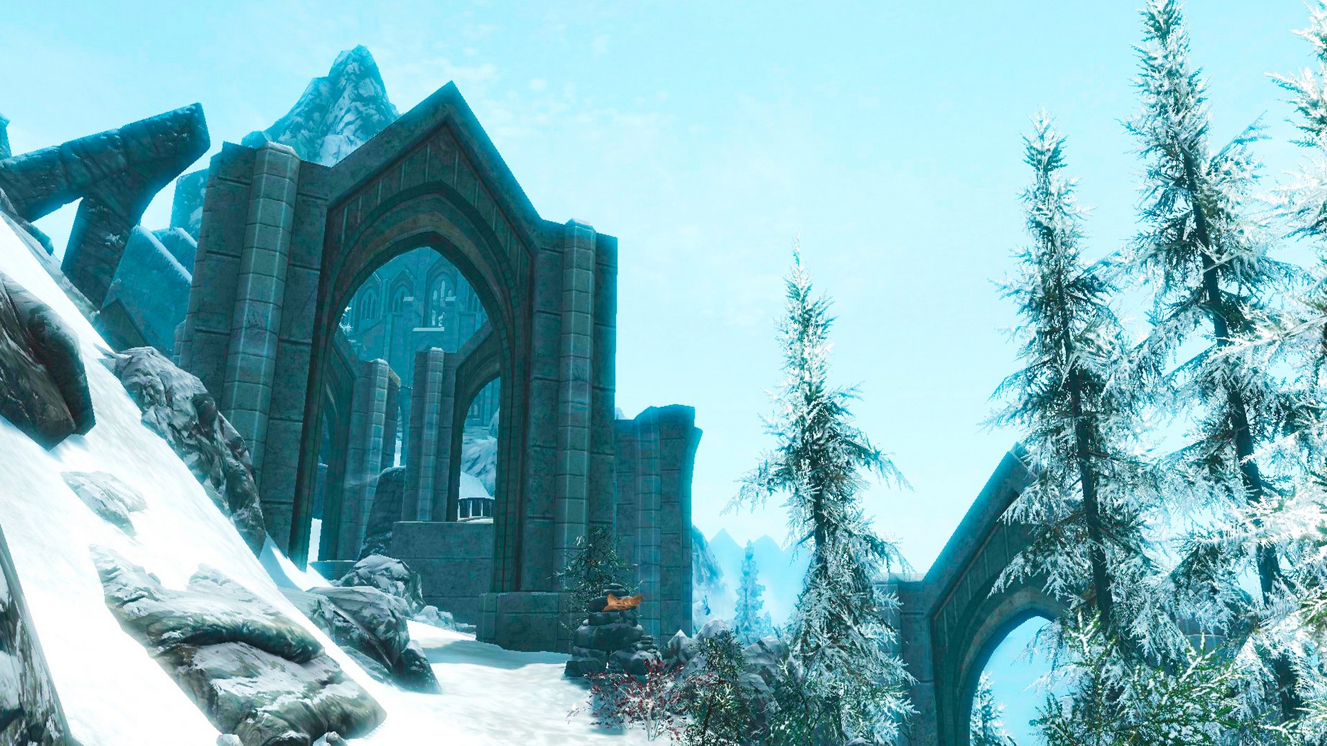 По следам эльфов. Skyrim Paladin Edition #22