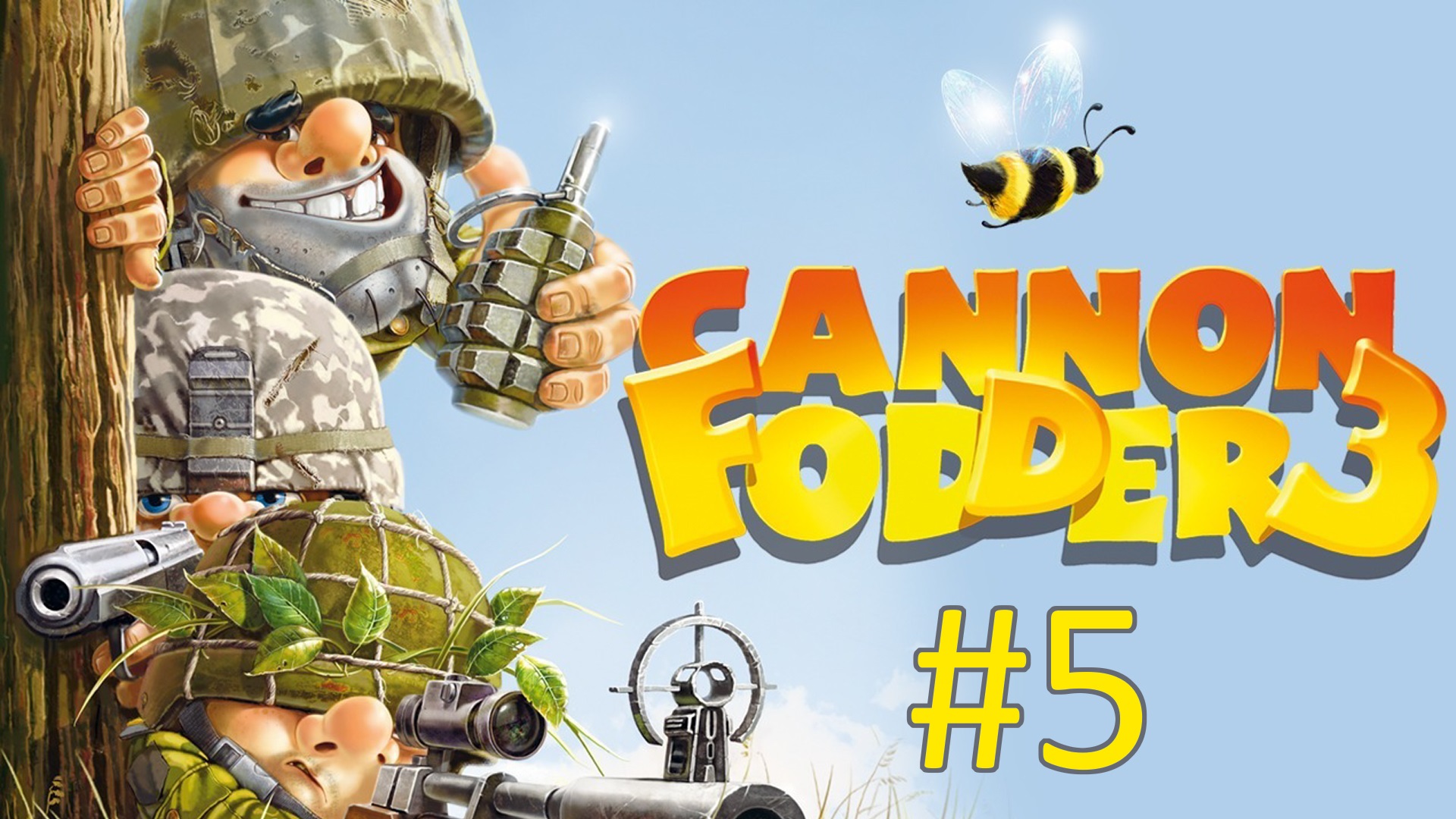 Прохождение Cannon Fodder 3 - Миссия 7. Угроза демократии