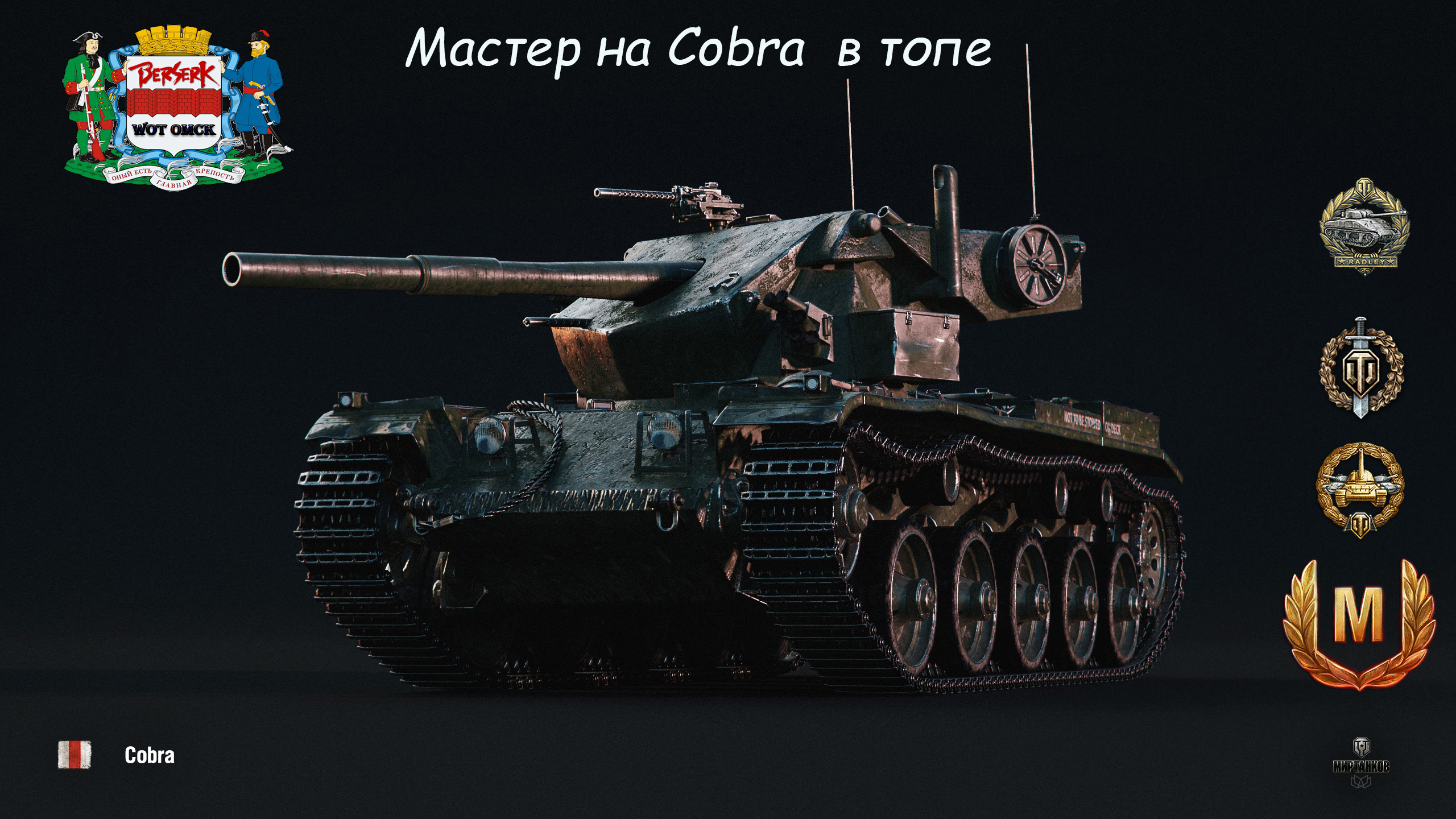 Мастер на Cobra  в топе