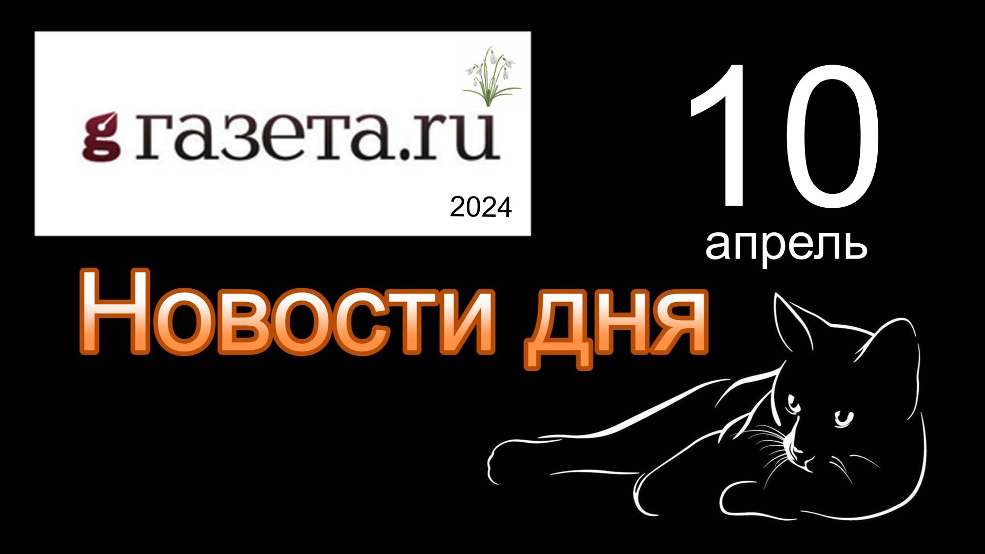 Правильные новости  ГАЗЕТА.РУ  от 10.04.2024