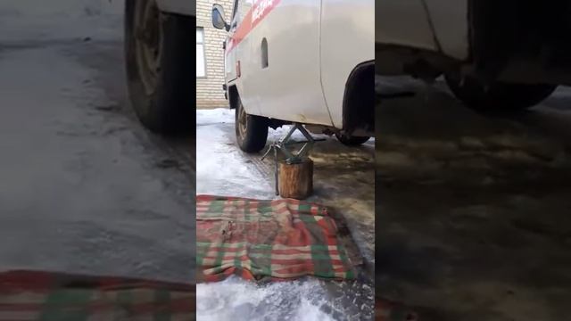 Замена заднего колеса на уаз таблетка