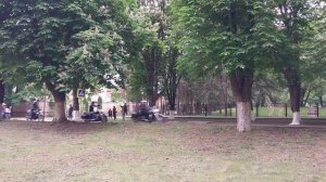207 МОТО ПРОБЕГ ПО УЛИЦЕ ПУШКИНА ГОРОД ЕССЕНТУКИ