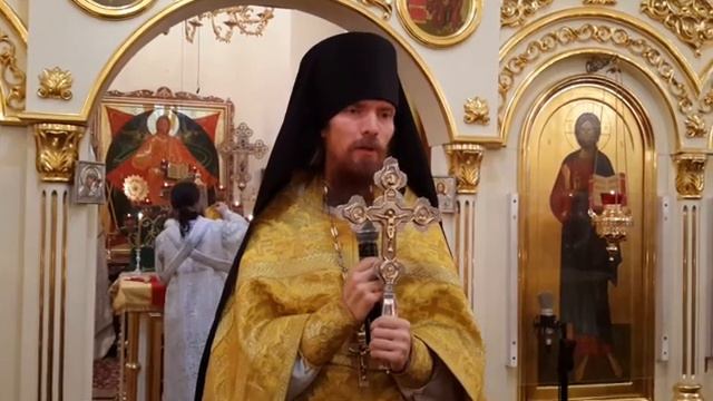 Проповедь наместника монастыря иеромонаха Михея в неделю 28-ю по Пятидесятнице
