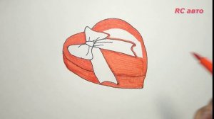 как нарисовать подарок