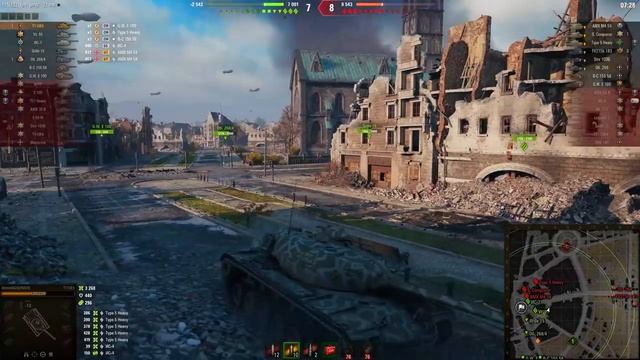 World of Tanks. T110E5 зажали в угол!.mp4