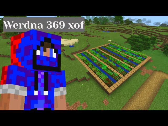 ЗАКОНЧИЛ СТРОИТ ОГОРОД В ДЕРЕВНЕ ЖИТЕЛЕЙ В MINECRAFT | WERDNA 369 XOF