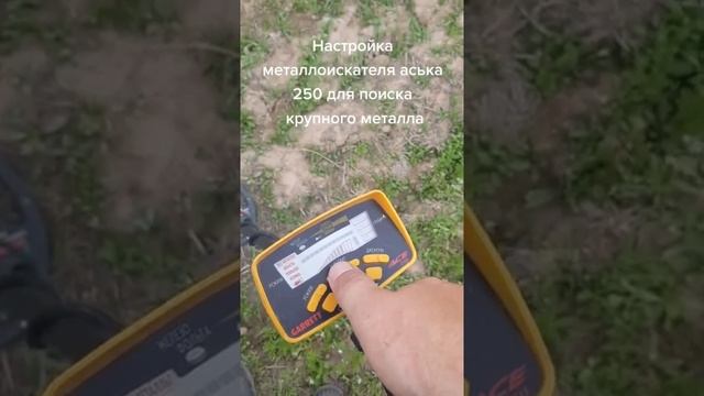 Настройка металлоискателя garrett ace 250