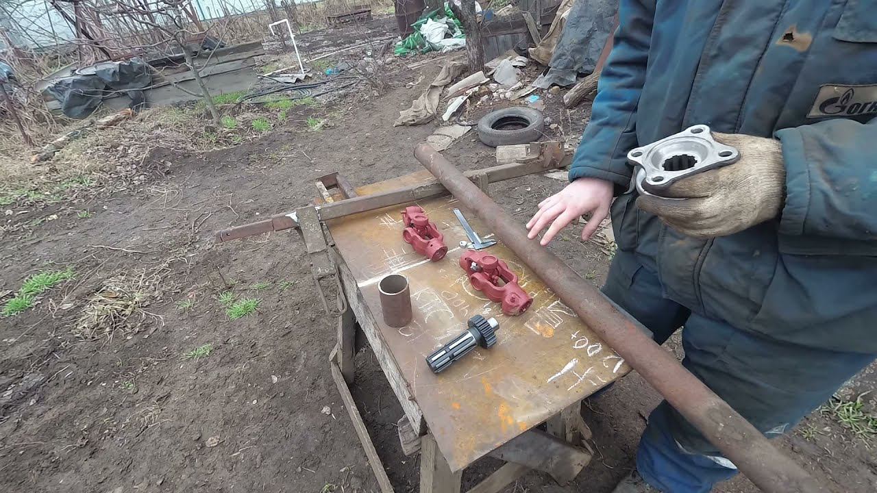 Бур своими руками на трактор МТЗ 82  (серия №6)