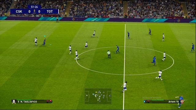 Карьера за игрока в PES 21. ЦСКА - Тоттенхэм. Удастся ли взять очки в Лиге чемпионов_