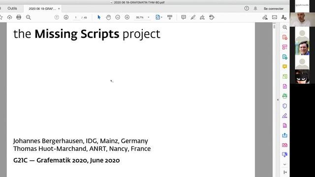 Thomas Huot-Marchand and Johannes Bergerhausen: The Missing Scripts - смотреть видео онлайн от ...