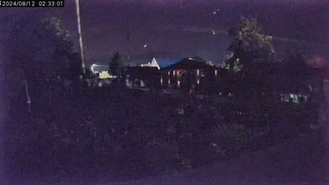 Метеор Персеиды 2024 08 12